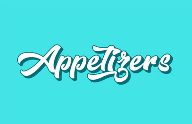 Appetizers Word Vector Images (over 270)
