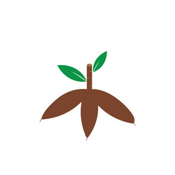 Cassava icon logo Royalty Free Vector Image - VectorStock