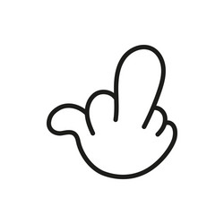 Middle Finger Outline Vector Images (over 680)