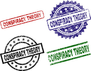 Conspiracy stamp sign seal Royalty Free Vector Image