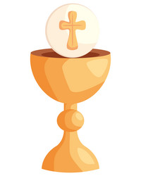 First Communion Chalice Symbol Vector Images (over 1,200)
