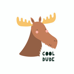 Cute Moose Face Vector Images (over 400)