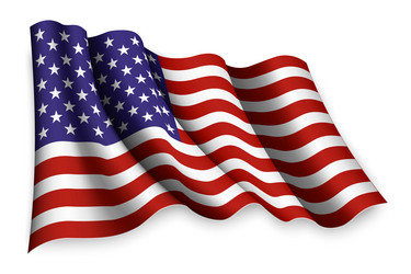 Waving Us Flag Vector Images (over 7,000)
