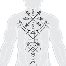 Norse Magic Runes Royalty Free Vector Image - VectorStock