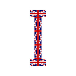 English Alphabet Union Jack Vector Images (30)