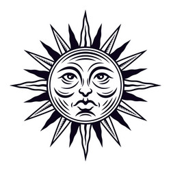 Sun Tattoo Vector Images (over 13,000)