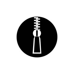 Zipper icon logo Royalty Free Vector Image - VectorStock