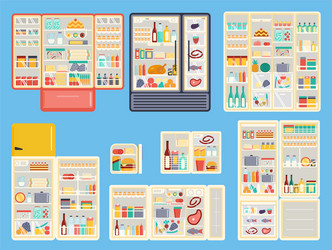 Open Refrigerator Vector Images (over 4,600)