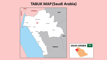 Jizan map political Royalty Free Vector Image - VectorStock