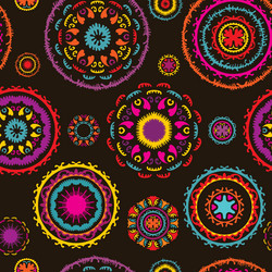 Suzani Patterns Vector Images (over 110)
