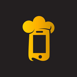 Food app logo Royalty Free Vector Image - VectorStock