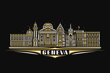 Logo for geneva Royalty Free Vector Image - VectorStock
