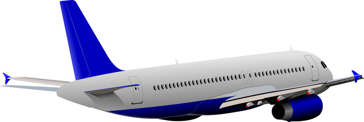 Airplane model Royalty Free Vector Image - VectorStock