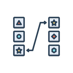 Matching Royalty Free Vector Image - VectorStock