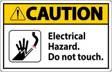 Mechanical Hazard Sign