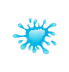 Water splash Royalty Free Vector Image - VectorStock
