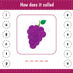 Grapes Flashcard Vector Images (45)