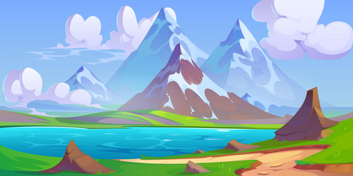 Cartoon Valley Vector Images (over 6,100)