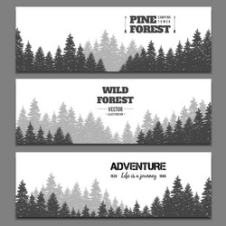 Forest design Royalty Free Vector Image - VectorStock