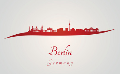 Berlin City Skyline Vector Images (over 940)