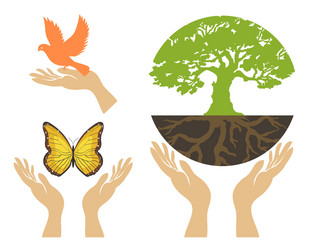 Nature Hands Vector Images (over 680,000)