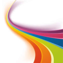 Rainbow Wave Swoosh Vector Images (96)