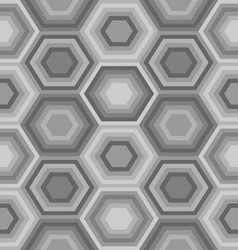Multicilored hexagon geometric pattern Royalty Free Vector