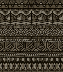 Hand drawn tribal print primitive Royalty Free Vector Image