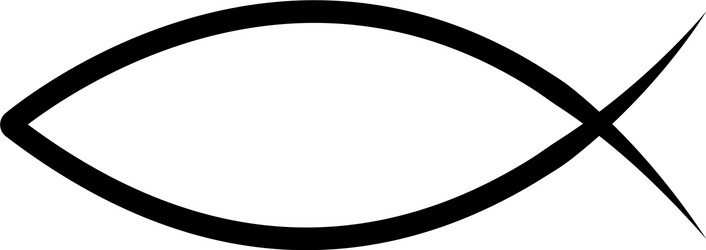 Infinity sign with black lines on a white Vector Image