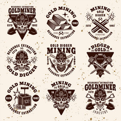 Gold Mining Logo Vector Images (over 4,000)