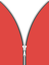 Zip opening Royalty Free Vector Image - VectorStock