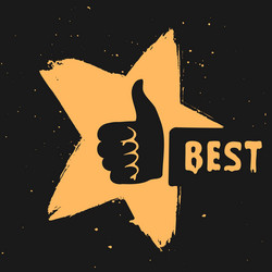 Best symbol Royalty Free Vector Image - VectorStock