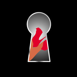 Keyhole Woman Legs Vector Images (16)