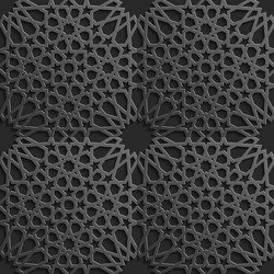 Ethnic line islamic pattern Royalty Free Vector Image