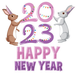 Babys banner or postcard with rabbit Royalty Free Vector