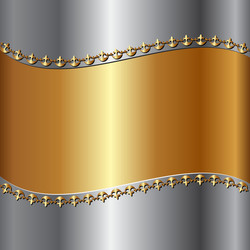 Abstract metal background Royalty Free Vector Image