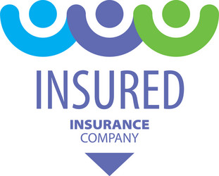 Icons set of salad people insurance and Royalty Free Vector