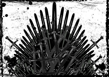 Iron Throne Silhouette