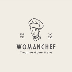 Lady Chef Logo Design Ideas