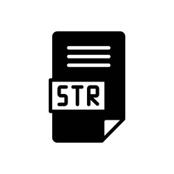 Str Royalty Free Vector Image - VectorStock