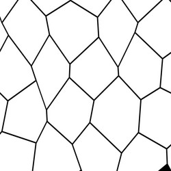 Black and white fragmentation background Vector Image