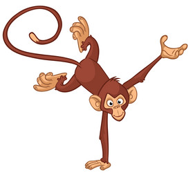 Monkey Handstand Vector Images (90)