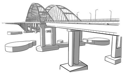 Arch Bridge Sketches Vector Images (over 220)