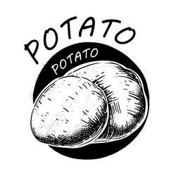 Potato Potatoes Outline Vector Images (over 7,200)