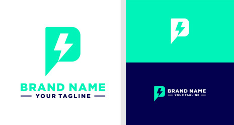Lightning Bolt P Letter Vector Images (over 140)