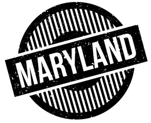 Maryland rubber stamp Royalty Free Vector Image