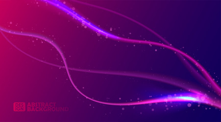 Abstract light wave lines Royalty Free Vector Image