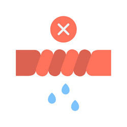 Do not wring icon image Royalty Free Vector Image