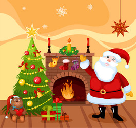 Santa claus Royalty Free Vector Image - VectorStock