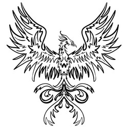 Phoenix Tribal Vector Images (over 920)